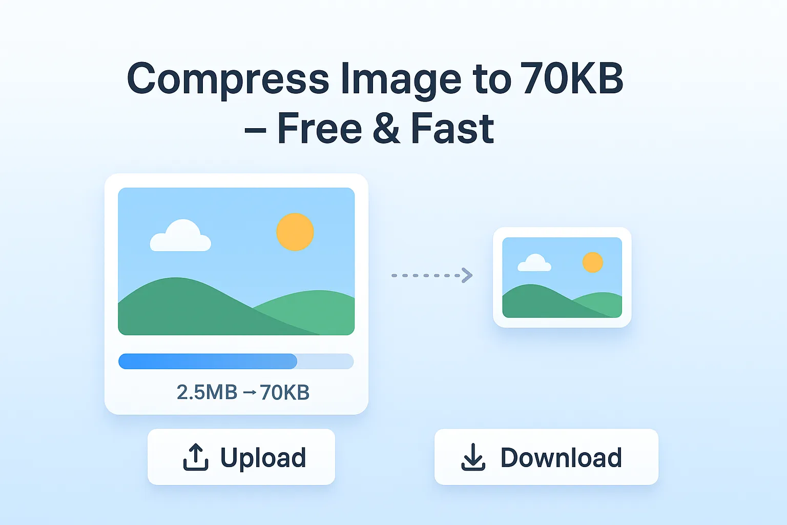 Free Image Compressor to 70 KB | Fast & Secure Online Tool - Image ...